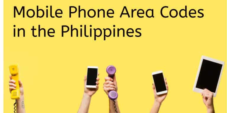 Mobile Phone Area Codes in the Philippines - Globe, Smart, Sun Cellular ...