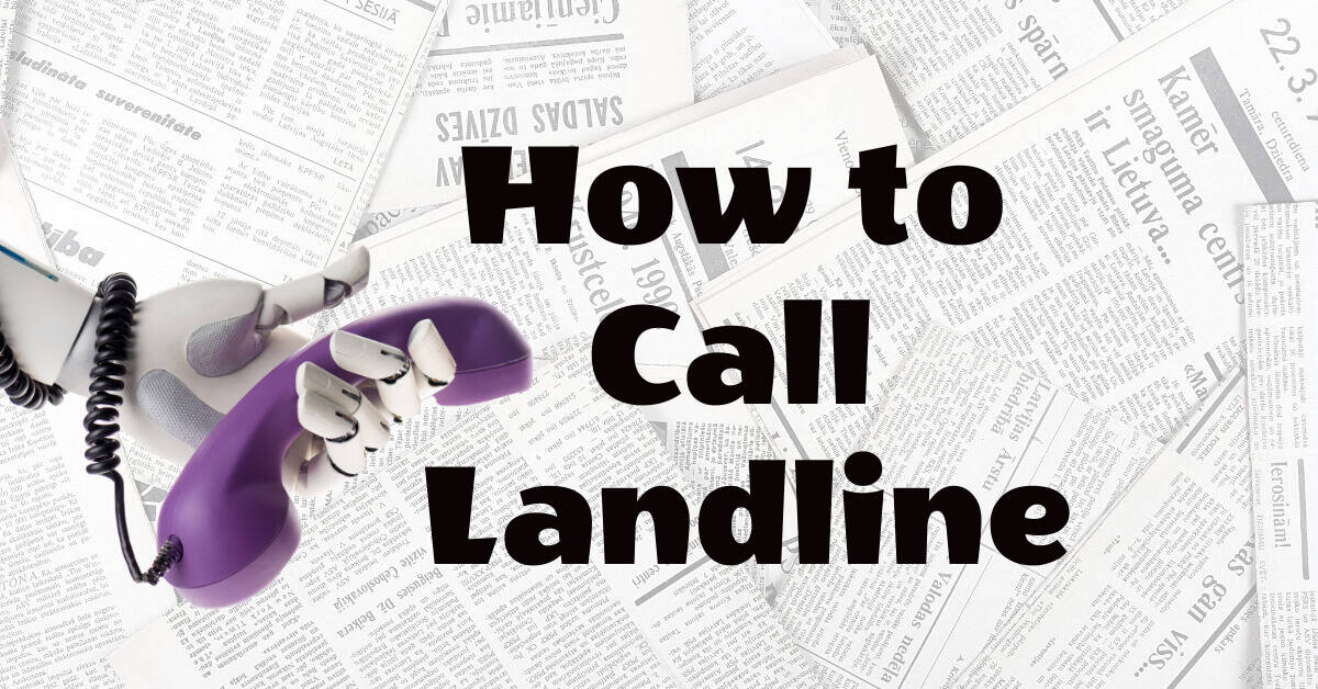 How to Call a Landline Number Using Your SMART & SUN Prepaid Number